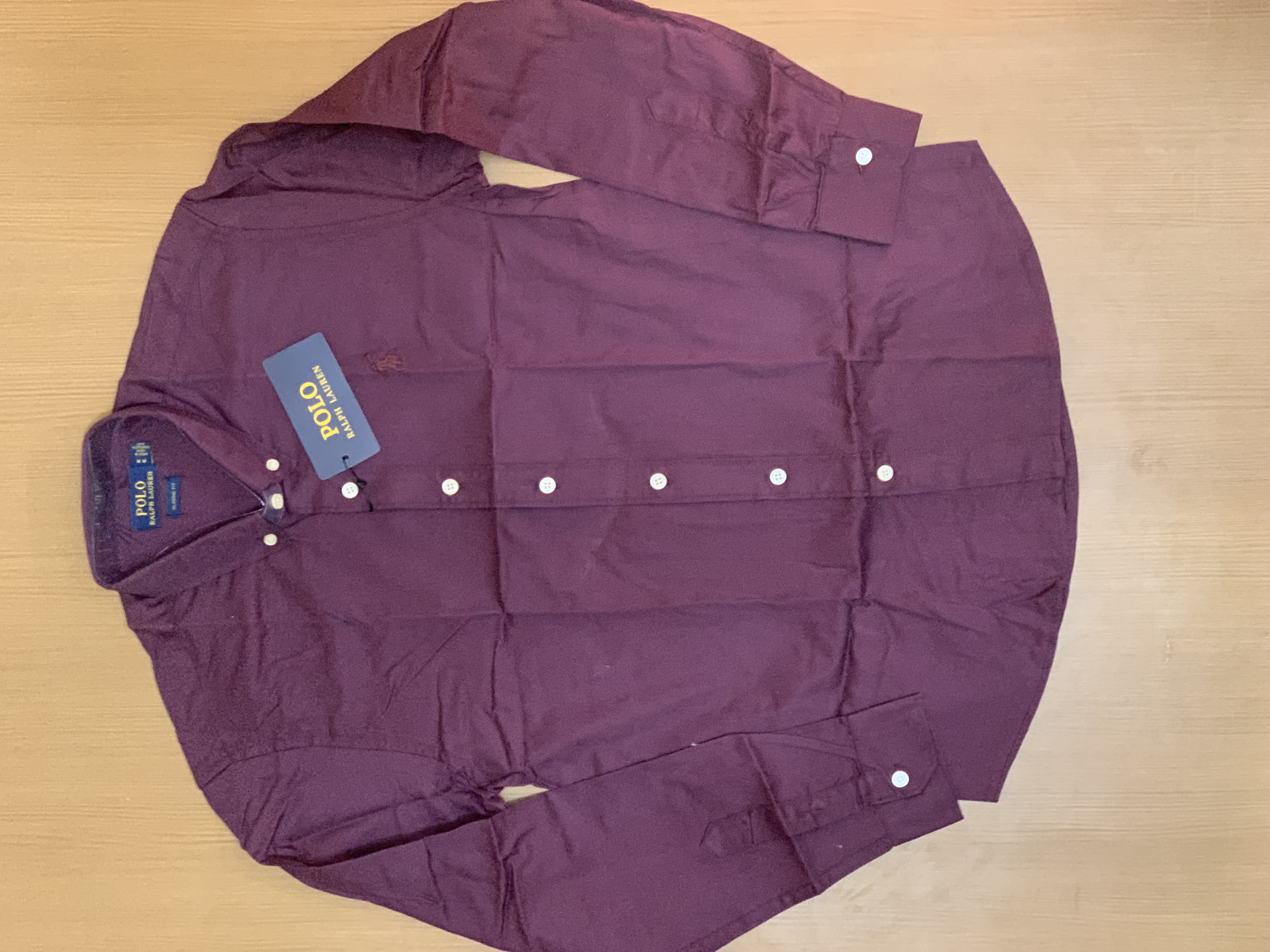 RL POLO SHIRT BV - MAROON | Shirt | AagriSwag